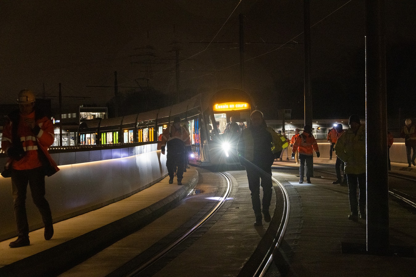 Luxembourg-Ville : le tram atteint pour la première fois l’aéroport | TOUT LUXEMBOURG